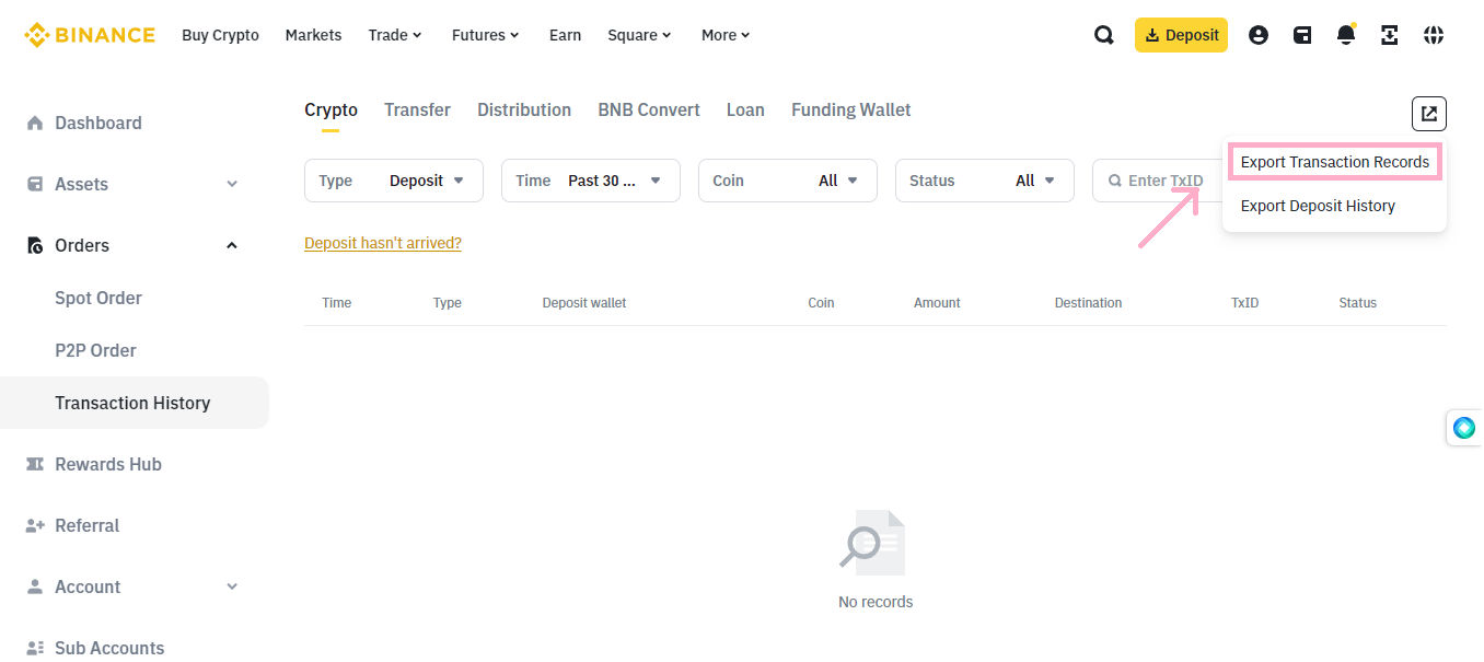 Binance Taxes Calculation 2024